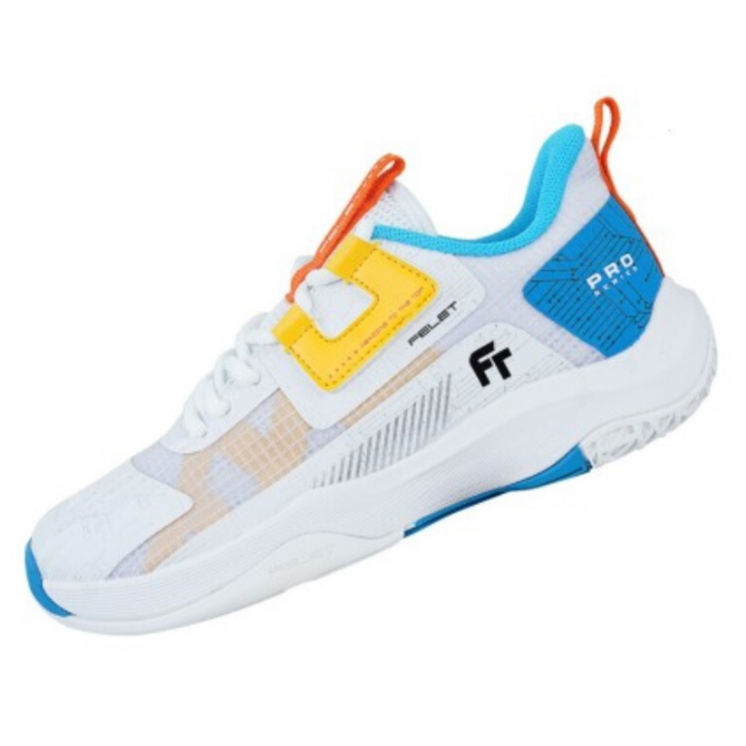 Felet Flash Pro Sports Shoes (White) – VPlay Sports