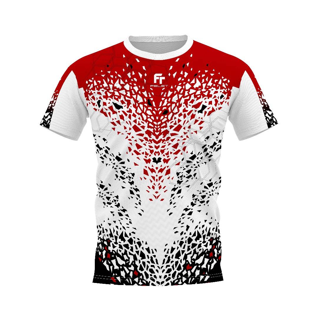 FELET Badminton Jersey RN3610 Red – VPlay Sports